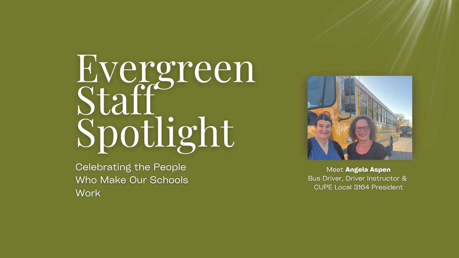 Evergreen Staff Spotlight